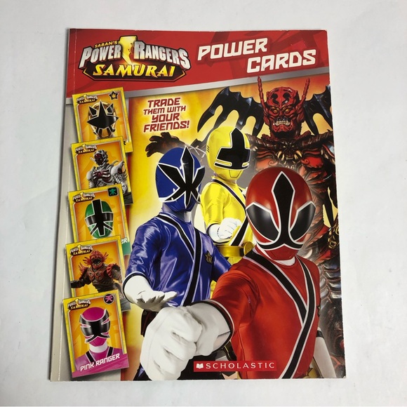 Power Ranger | Toys | Scholastic Sabans Power Rangers Samurai Power ...